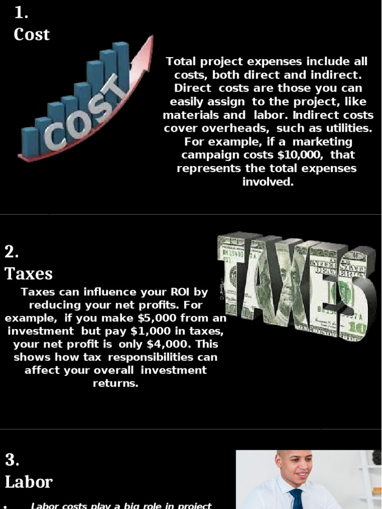 Slidesgo Maximizing Business Success Navigating Costs Taxes and Quality ...