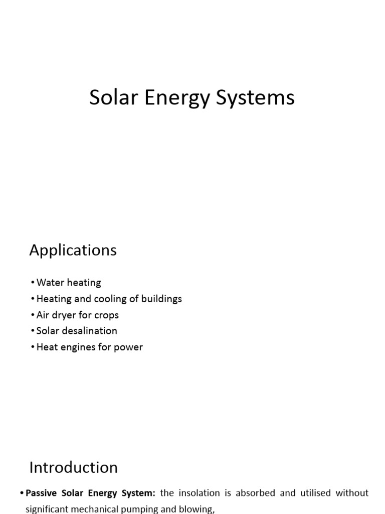 Solar Thermal Systems 18, 19 | PDF | Heat Transfer | Solar Energy