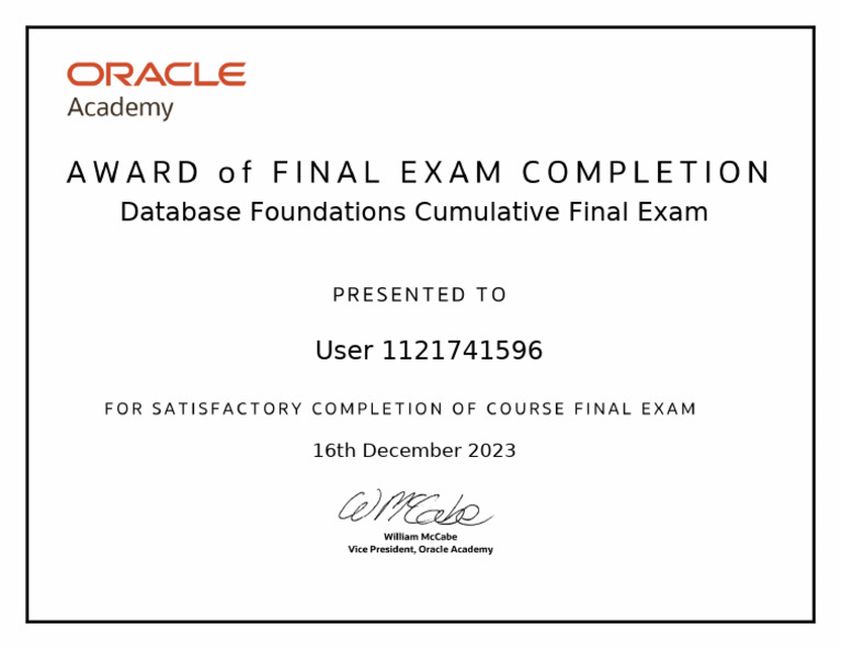 Oracle | PDF