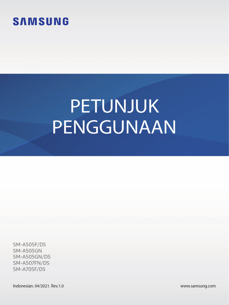 Buku Petunjuk Samsung A50 | PDF