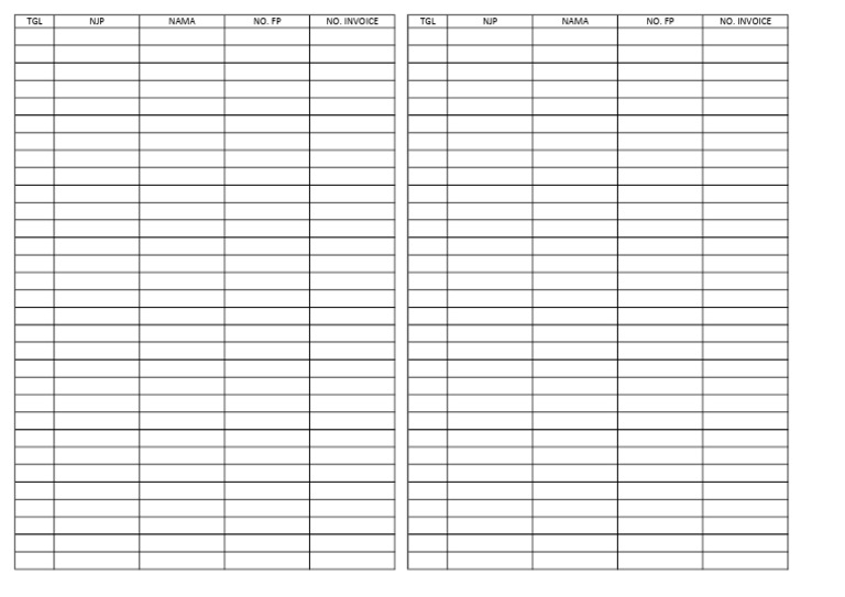 Form Nota Batal | PDF