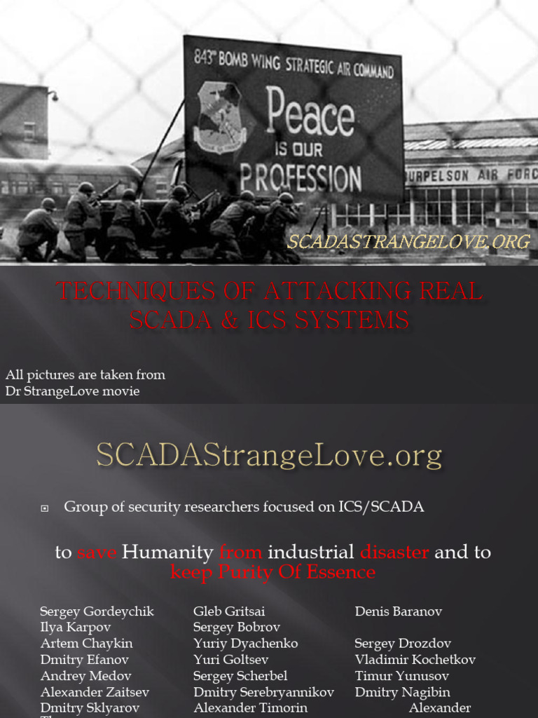 Techniques of Attacking Real SCADA & ICS Systems | PDF | Computer Architecture | Telecommunications