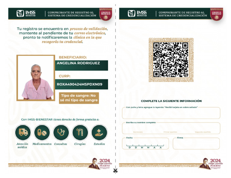 Formato Incorporacion Imss Bienestar | PDF