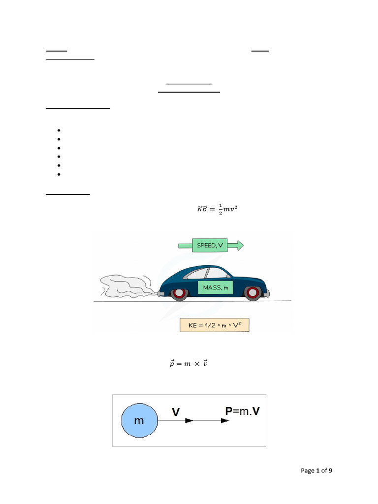 Activity Sheet - Linear Momentum | PDF | Collision | Momentum