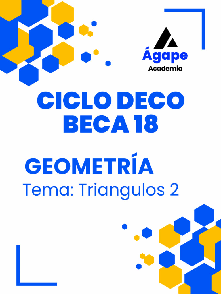 Geometría Triangulos 2 | PDF | Triángulo | Geometría triangular