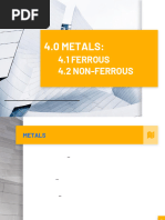 CSI Division 05 - Metals | PDF | Corrosion | Metals