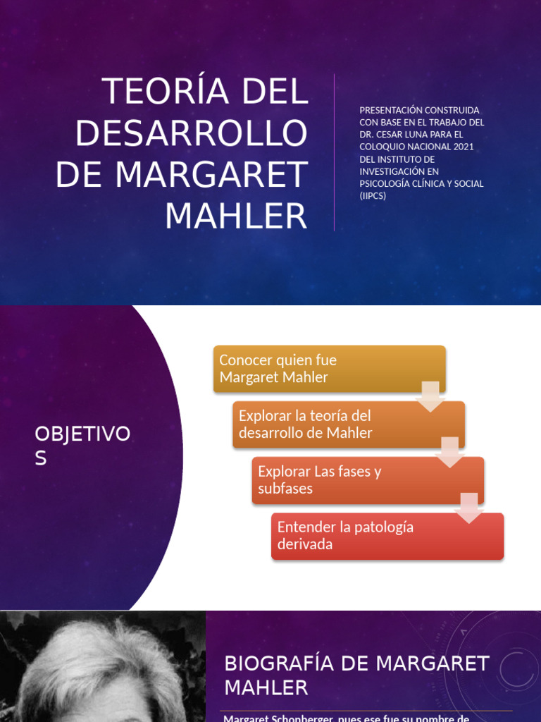 Teoría Del Desarrollo de Margaret Mahler | PDF | Espectro autista | Psicosis