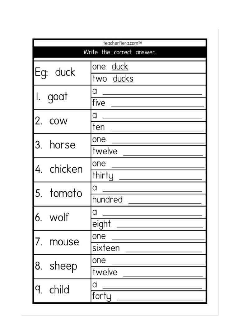 Worksheet | PDF
