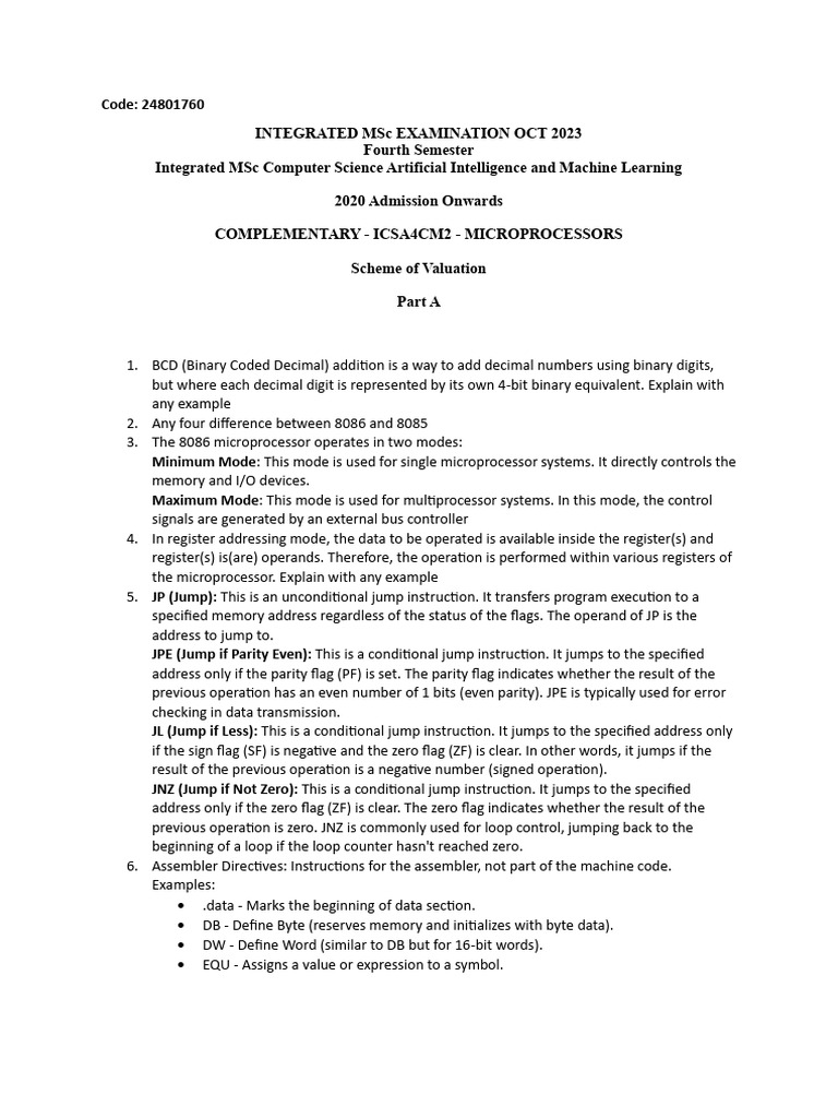 Microprocessors | PDF | Central Processing Unit | Input/Output