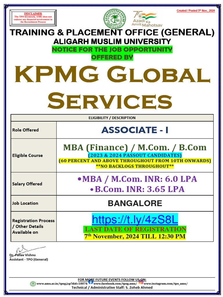 KPMG Global KPMG Global KPMG Global KPMG Global Services Services ...