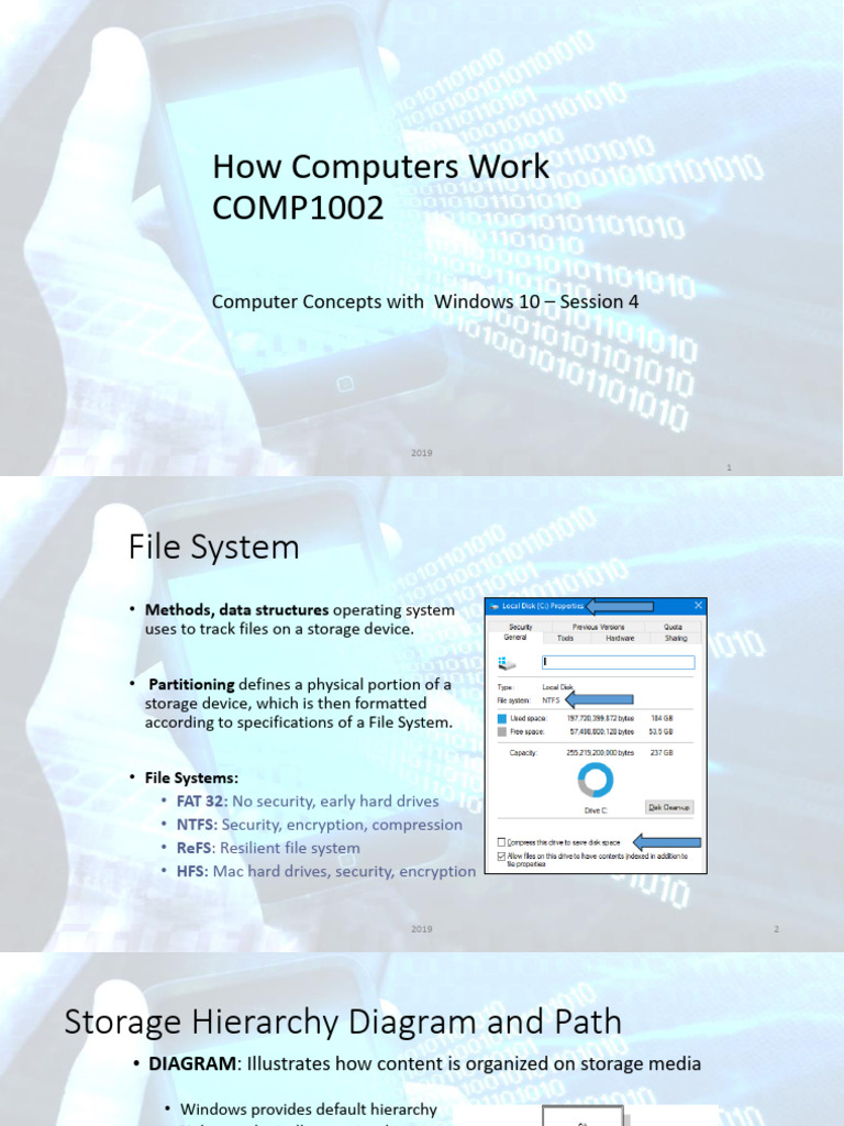 4W10 - DG - Session 4 - File Management V3 | PDF | Computer File | File System