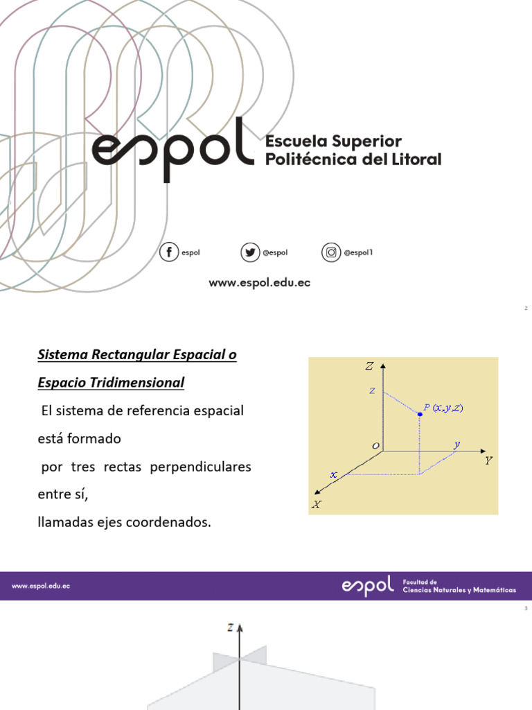 Ecuación de La Recta | PDF | Vector Euclidiano | Línea (geometría)