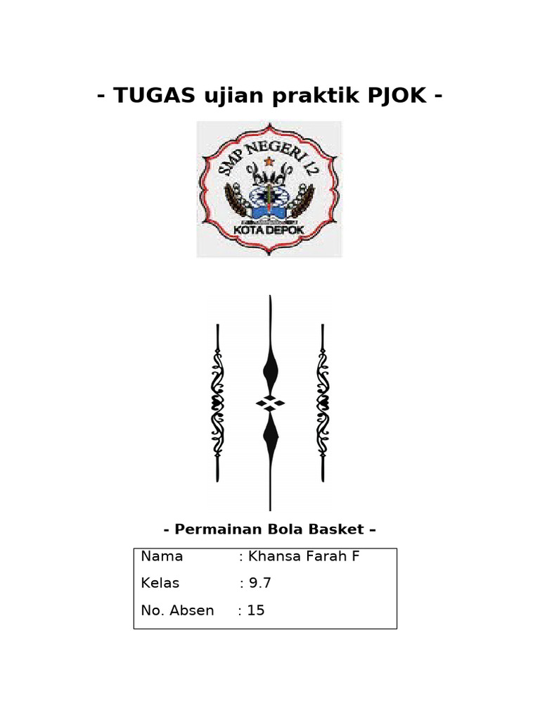 Pjok Uprak | PDF