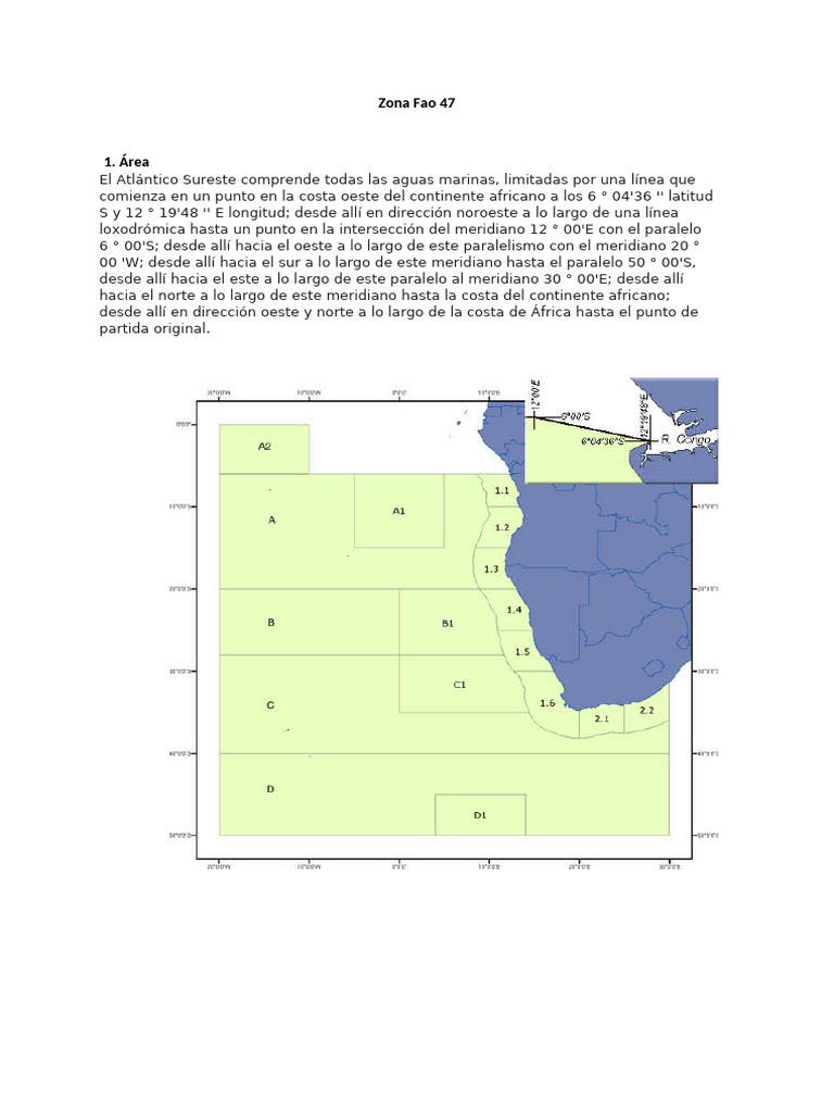 Zona Fao 47 | PDF | Ciencias de la Tierra | Geografía Física