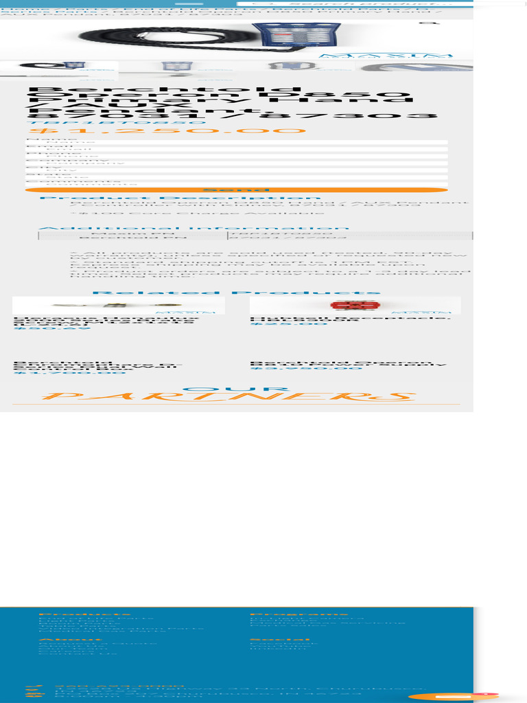 Berchtold Operon D850 Primary Hand AUX Pendant, 87031 87303 - Maxim ...