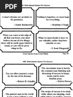 100 Motivational Quotes for Success | PDF