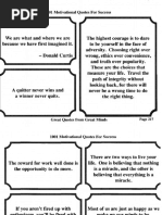 100 Motivational Quotes for Success | PDF