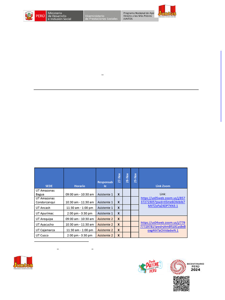 Memorando Multiple-000310-2024-Urh - Uts | PDF