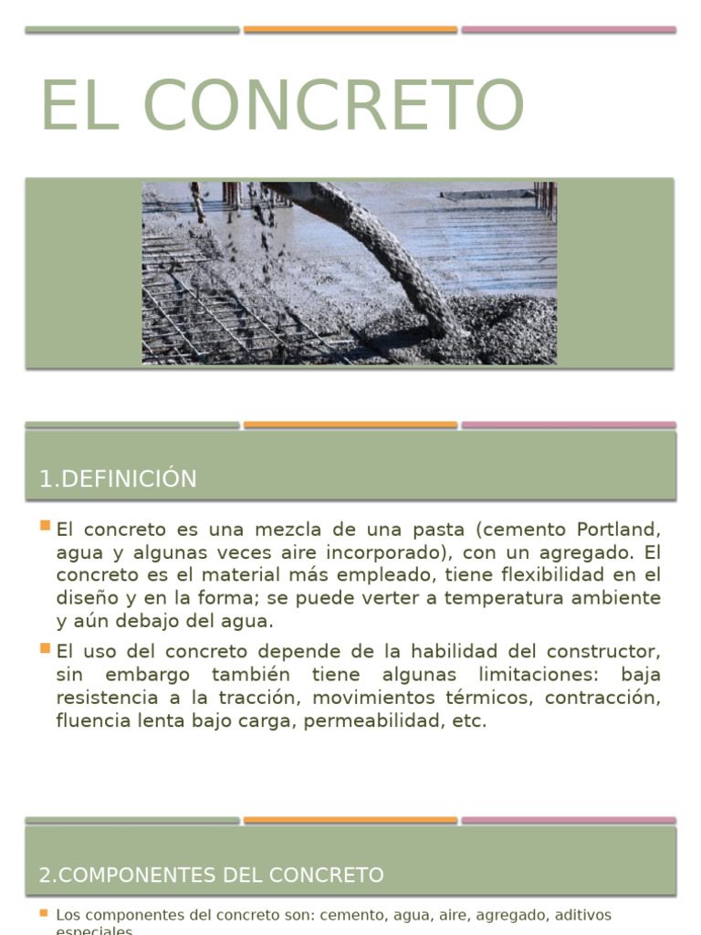 El Concreto | PDF | Hormigón | Cemento