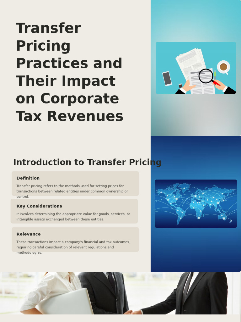 Transfer Pricing Practices and Their Impact On Corporate Tax Revenues ...