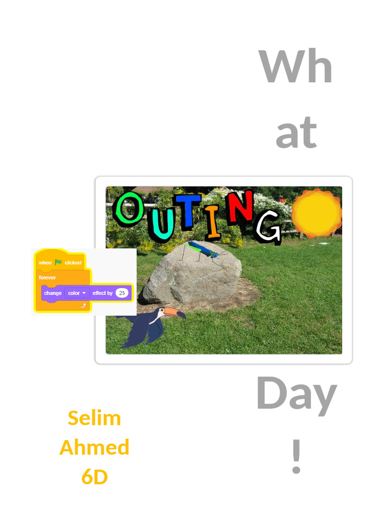 Outing Selim Ahmed 6D | PDF