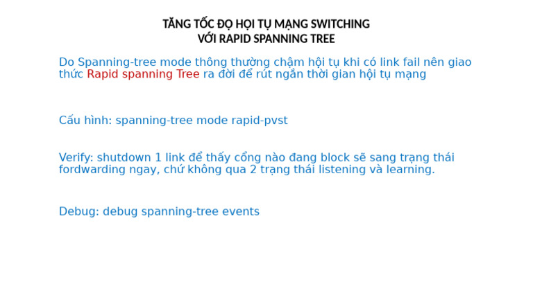 14 Rapid Spanning Tree Pdf