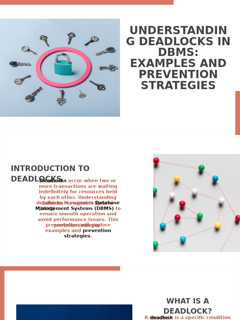 Wepik Understanding Deadlocks in Dbms Examples and Prevention Strategies 202411120750061NMN PDF ...