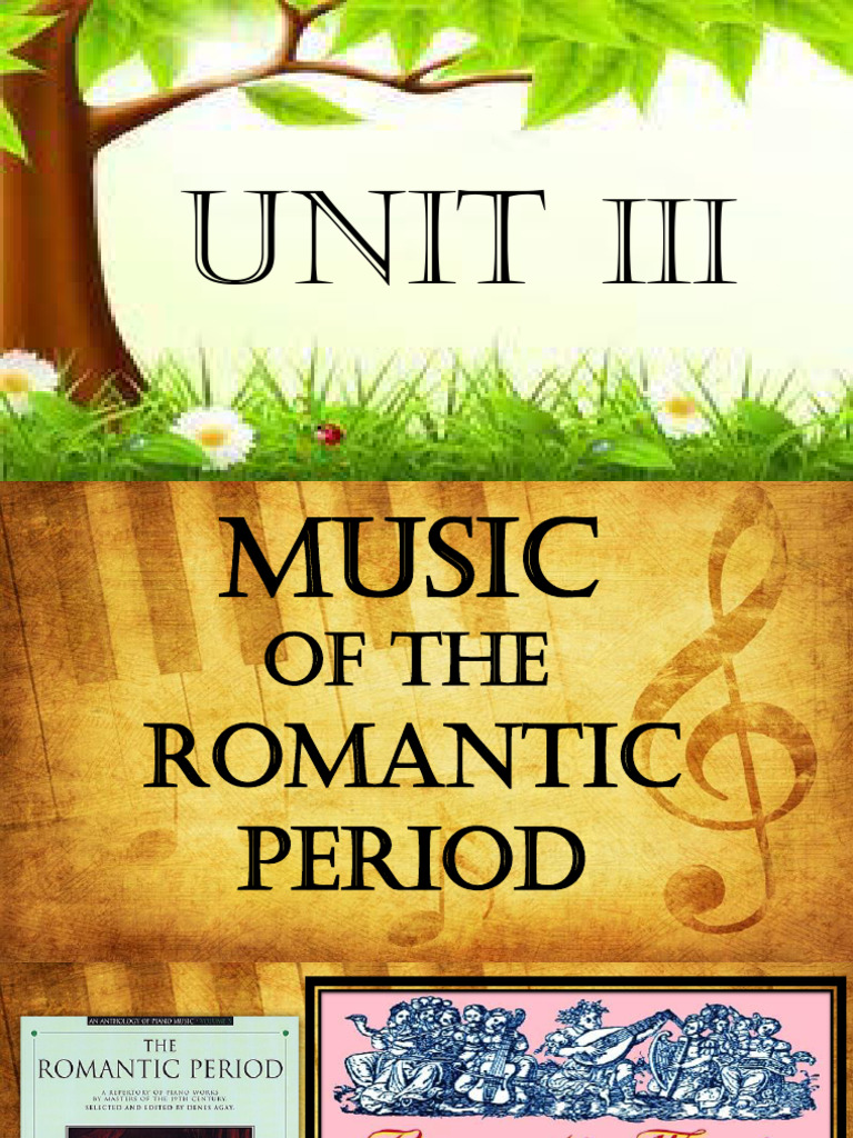 Unit III Music of The Romantic Period | PDF | Robert Schumann ...