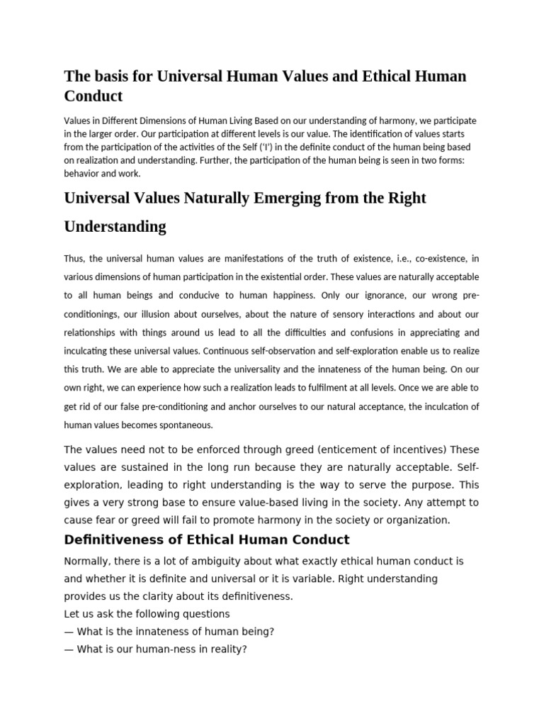 Uhv 5 Unit | PDF | Happiness | Creativity