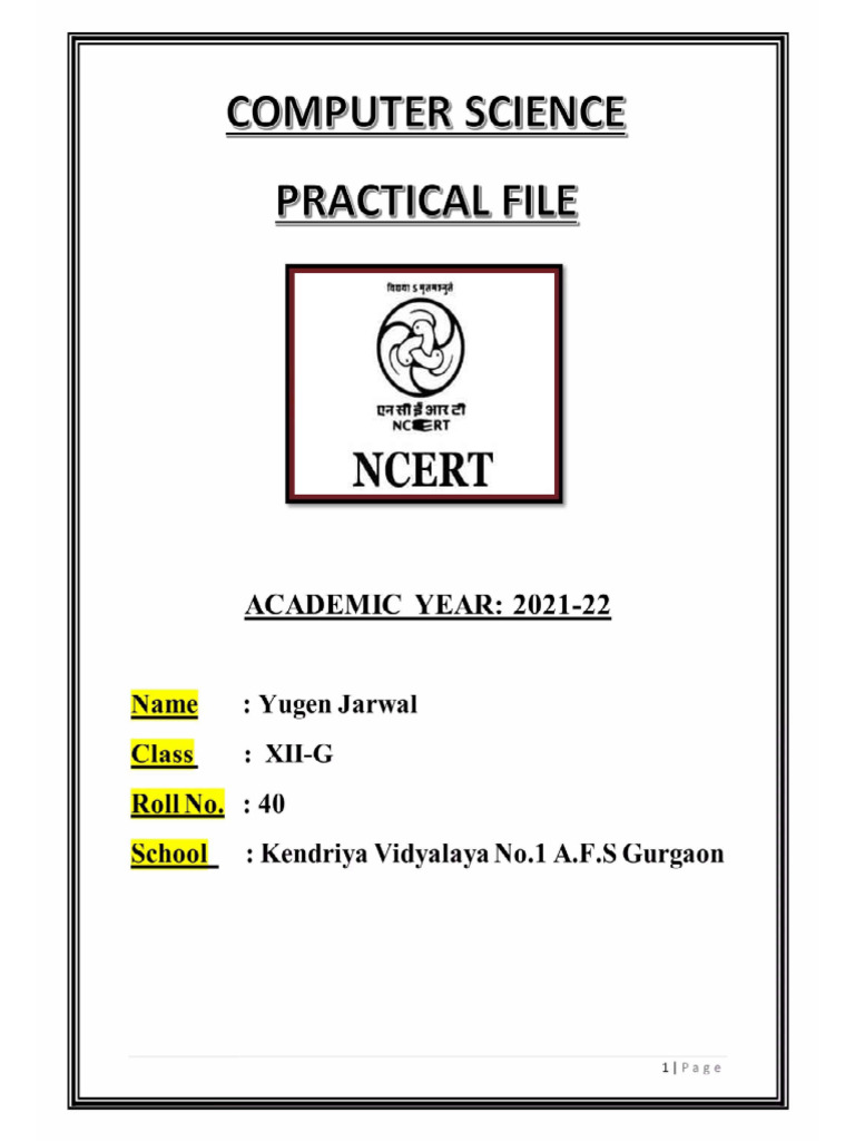 DMS Pratical File Final 2024-2025 | PDF