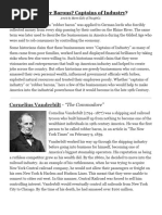 Understanding the Robber Barons | PDF | John D. Rockefeller | Andrew ...