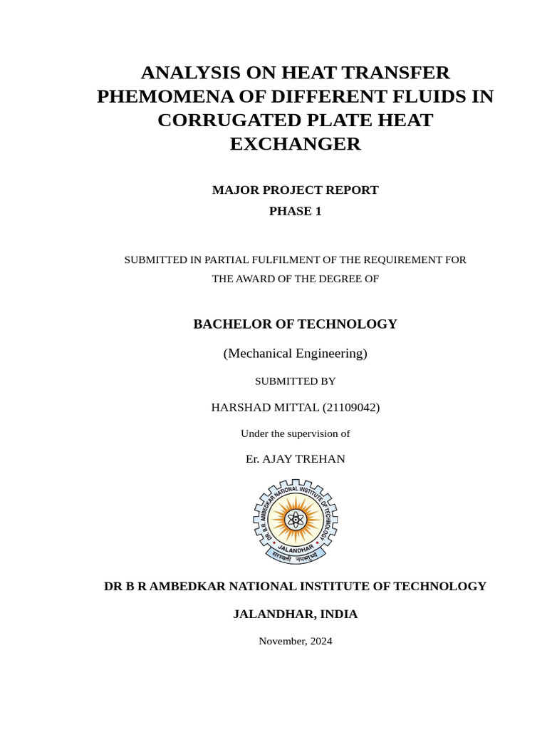 HF ANALYSIS ON HEAT TRANSFER PHEMOMENA OF DIFFERENT FLUIDS IN ...