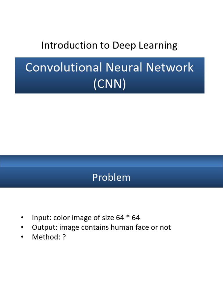 5-Convolutional Neural Network | PDF | Artificial Neural Network | Cognitive Science