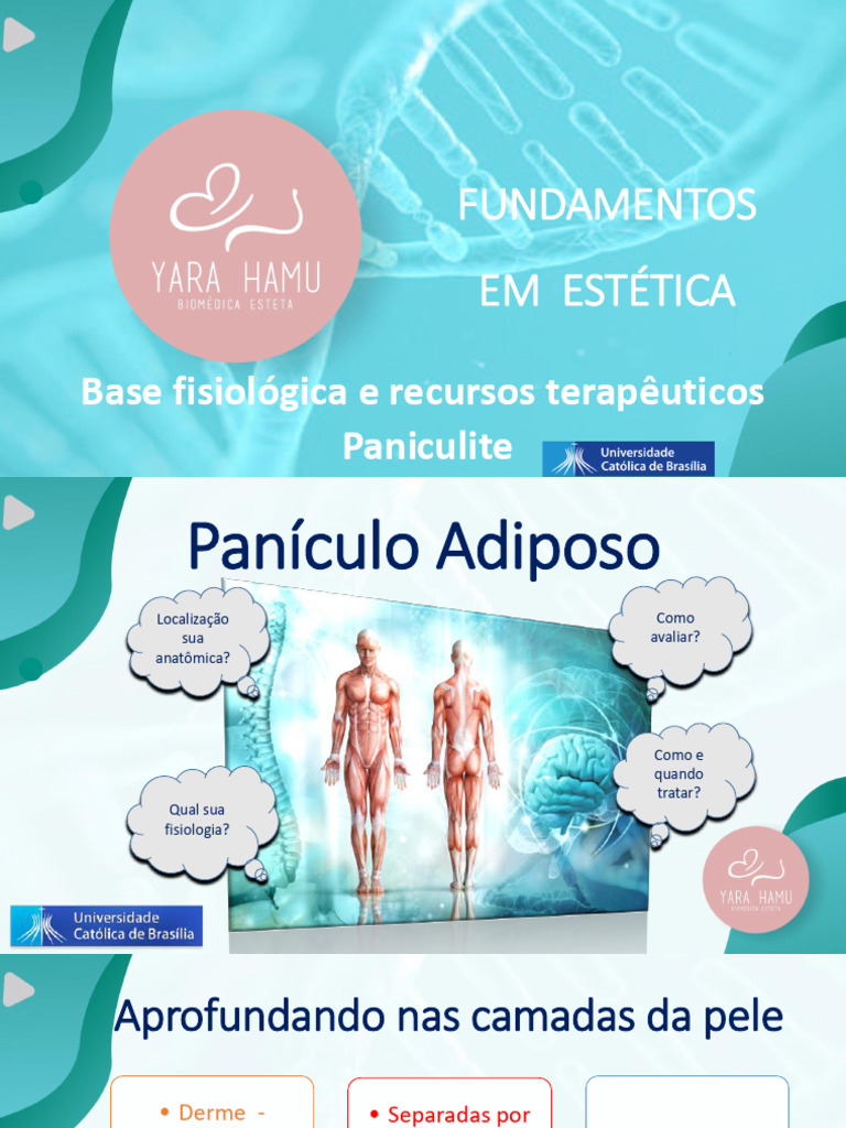 Panículo Adiposo: Estrutura e Funções | PDF | Tecido adiposo | Anatomia