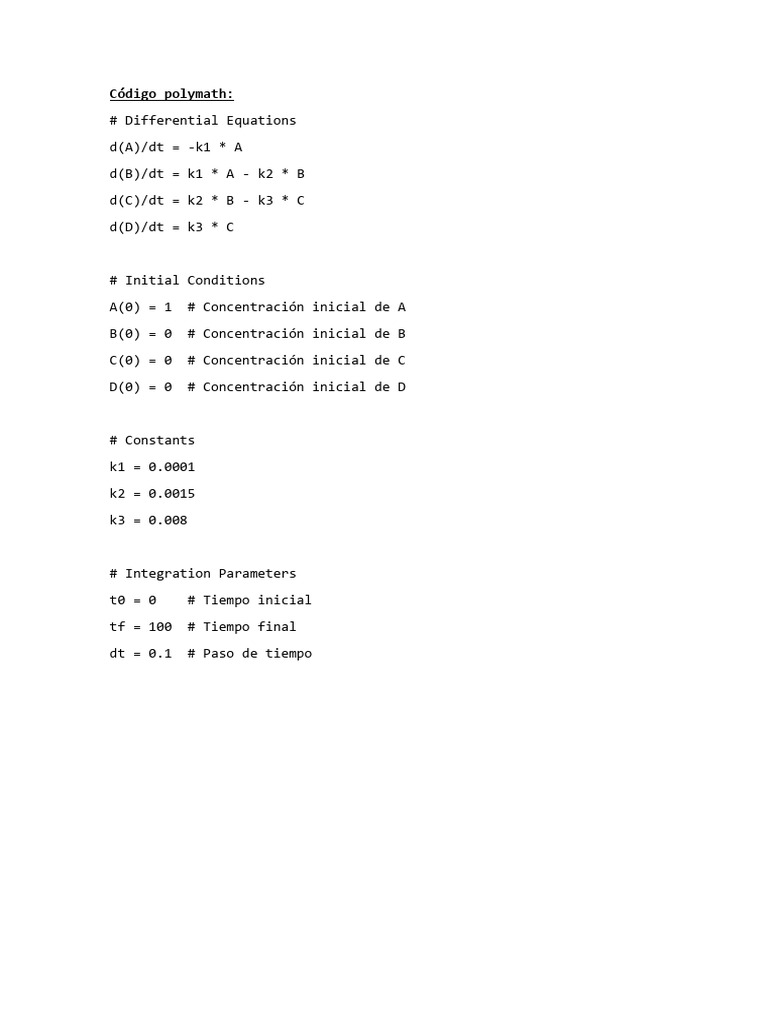 Código Polymath | PDF