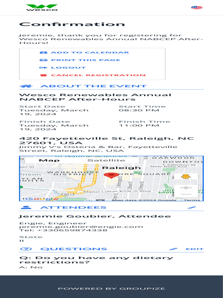 Wesco Renewables Annual NABCEP After-Hours | PDF
