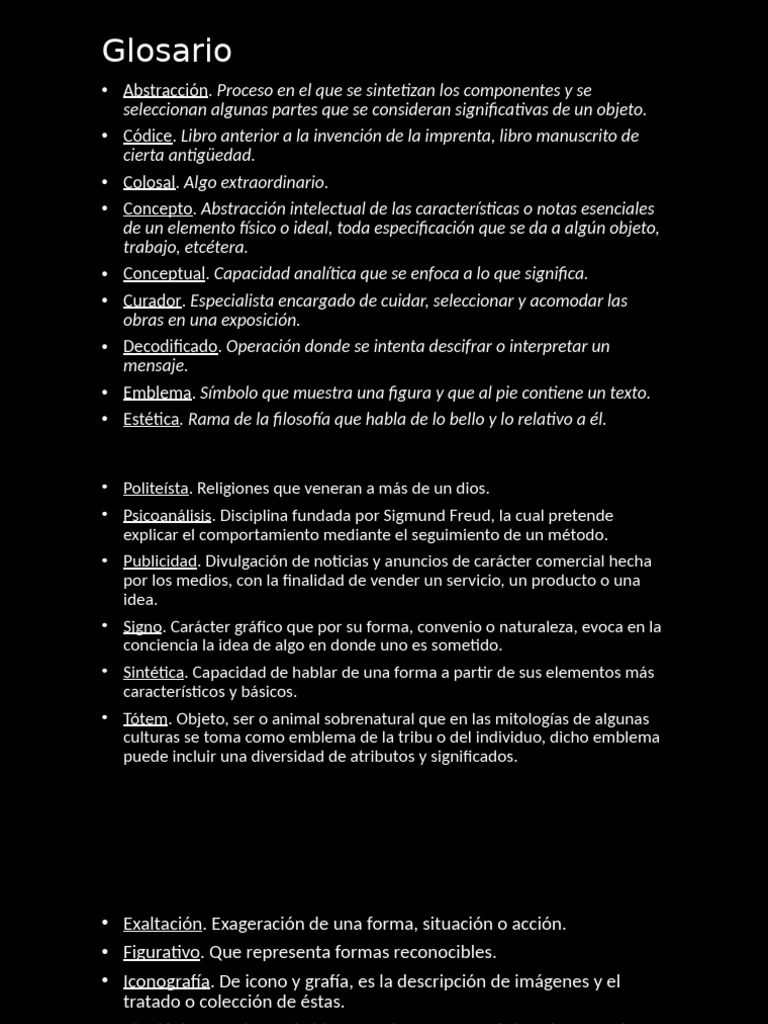 GL Osario | PDF | Experiencia | Abstracción