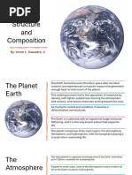 Earth's Physical Characteristics Explained | PDF | Atmosphere | Earth