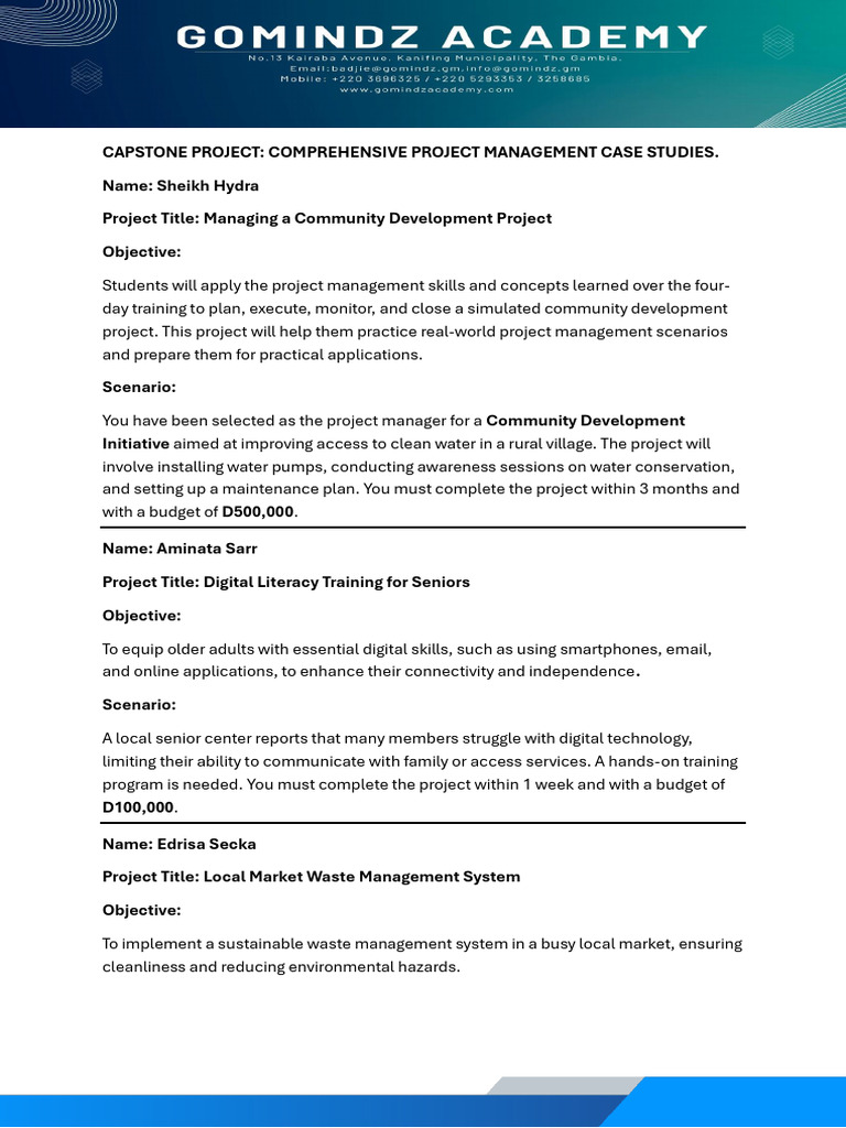 Launching Students Newsletters GTTI | PDF