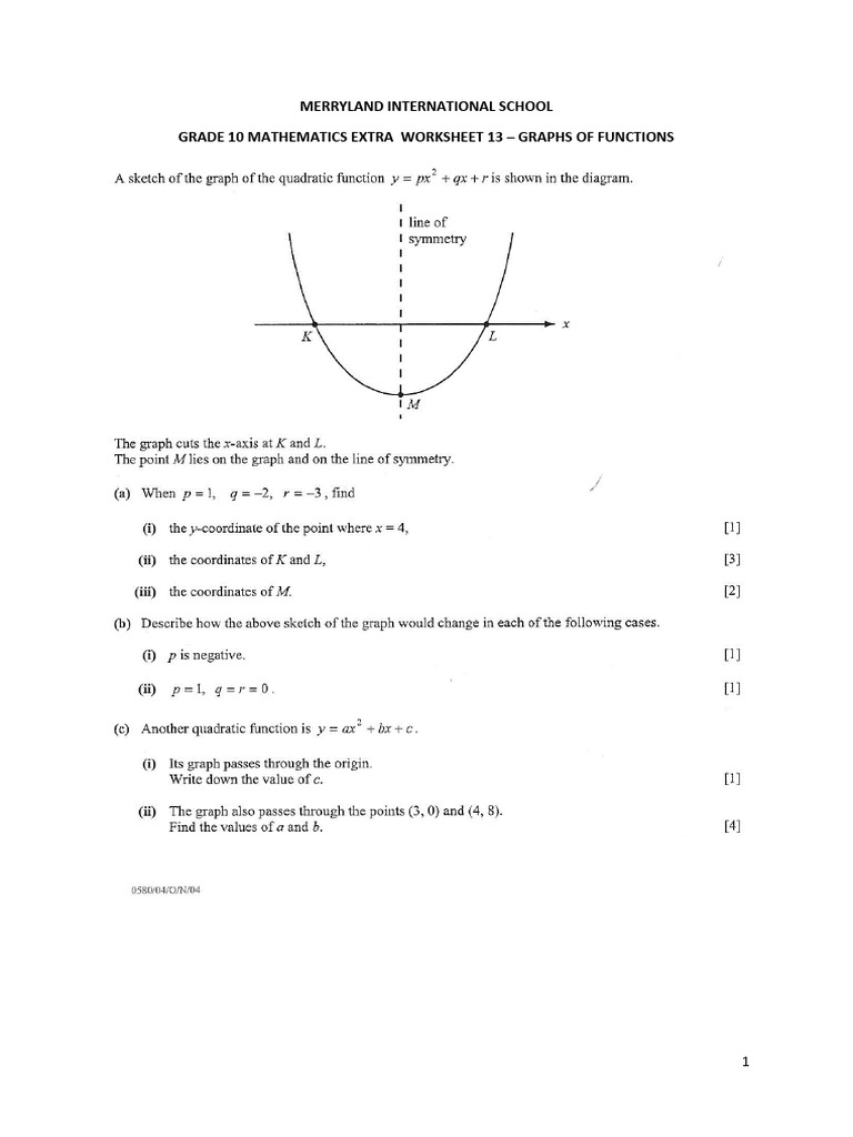 Graphs Extra Orison | PDF