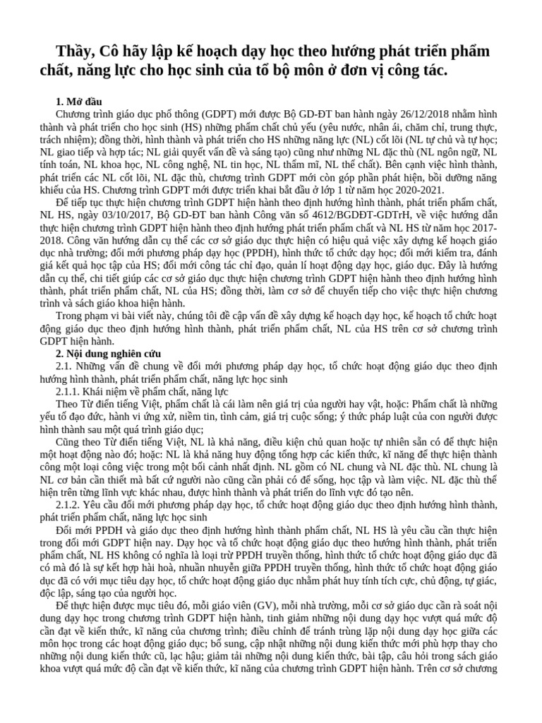 Bai Thu Hoach Modul4 | PDF