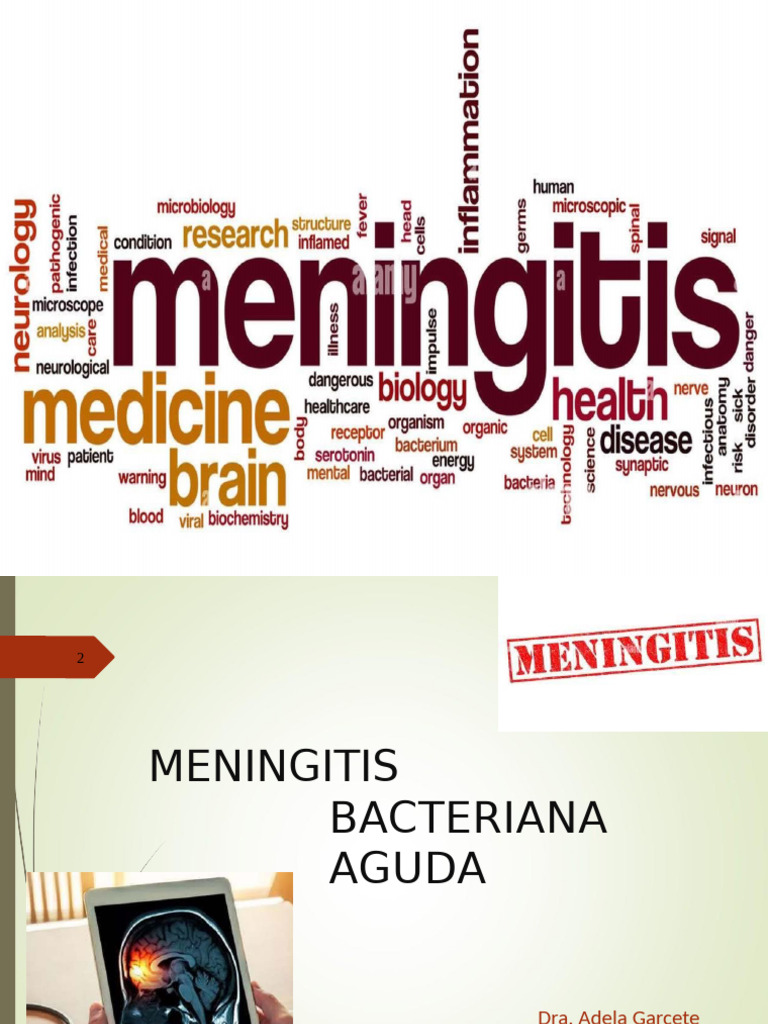 Meningitis Bacteriana Aguda: Diagnóstico y Tratamiento | PDF ...