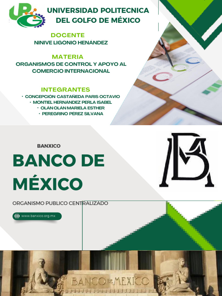 Banxico y Bancomext | PDF | Inflación | Economía mundial