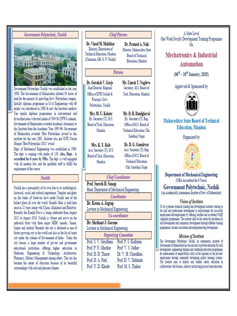 Final Brochure MIA - 24-25 - GPN | PDF | Mechatronics | Engineering