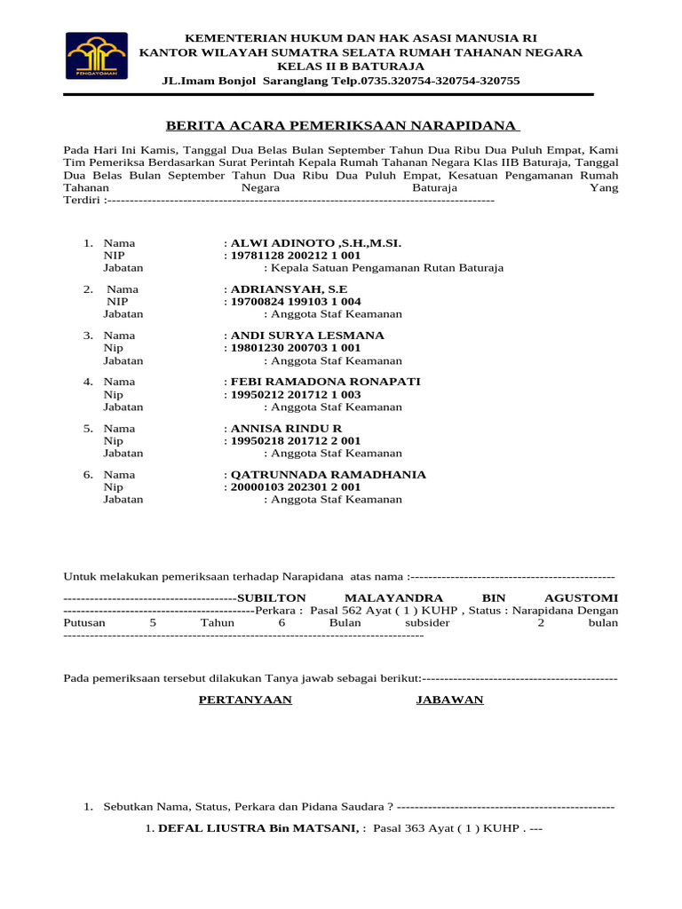 Bap Abil Soal HP 2 | PDF