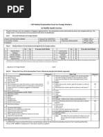 Full Medical Examination Form For Foreign Workers: Work Pass Division ...
