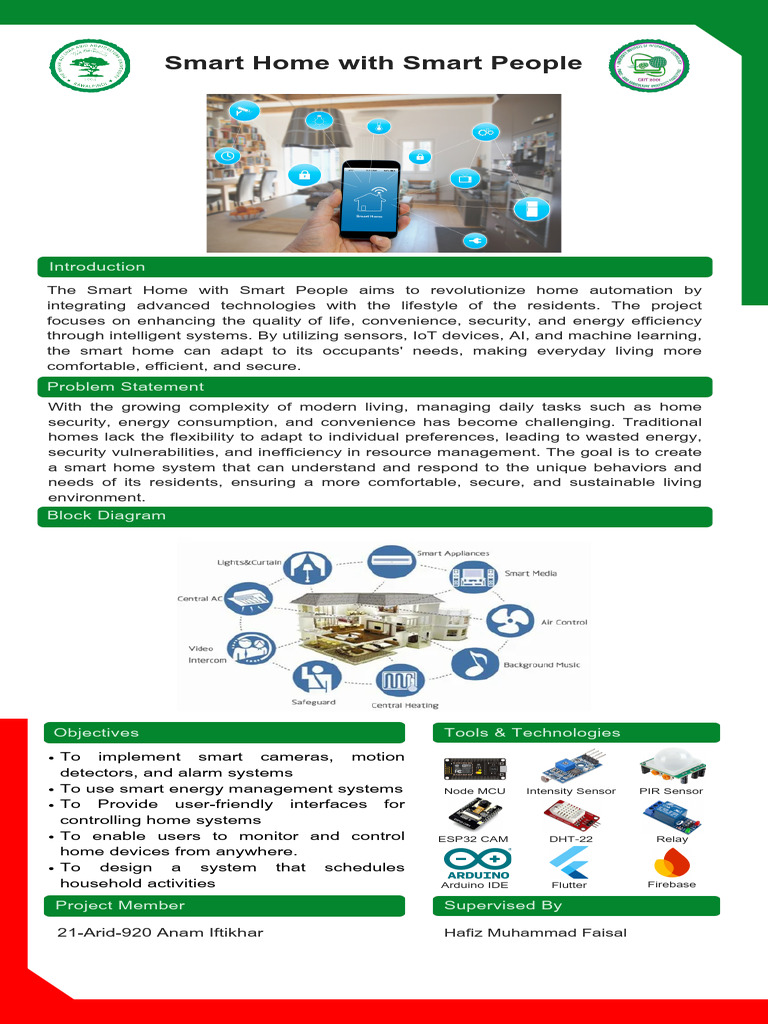 Smart Home Automation Project Overview | PDF