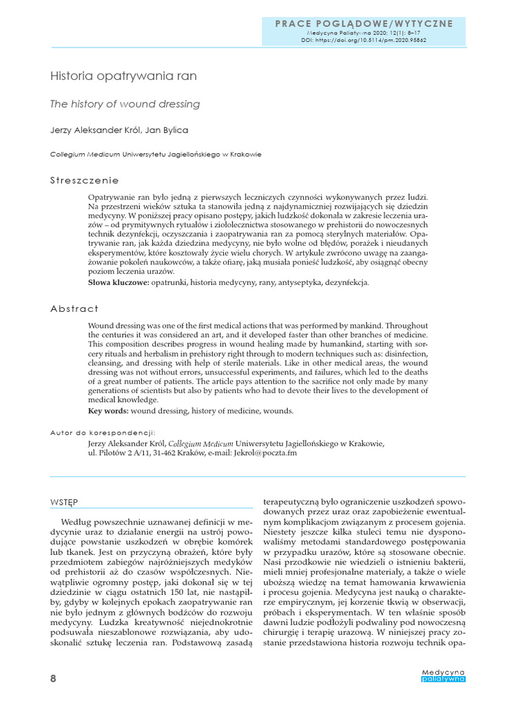 Historia Rany | PDF