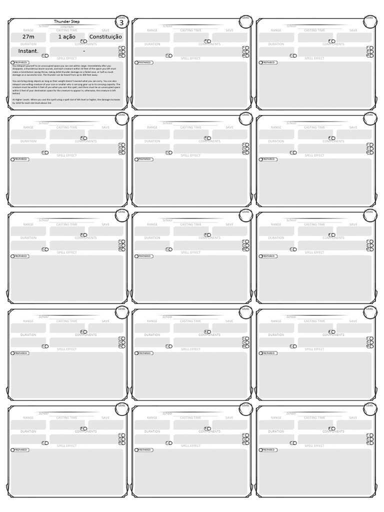 456029-Optional Sheet SPELL SHEET-B EDITABLE | PDF