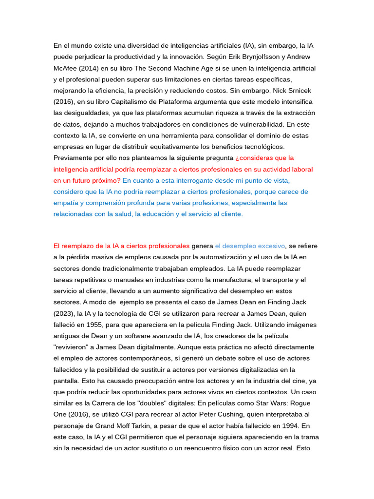 Comunicacion Ta2 1 Cel | PDF | Inteligencia artificial | Inteligencia (IA) y semántica
